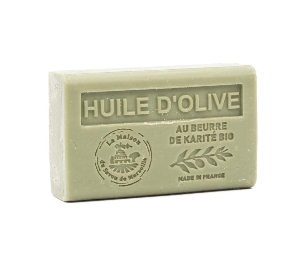 Savon solide parfumé à l'Huile d’olive – Au beurre de karité bio 125g ...